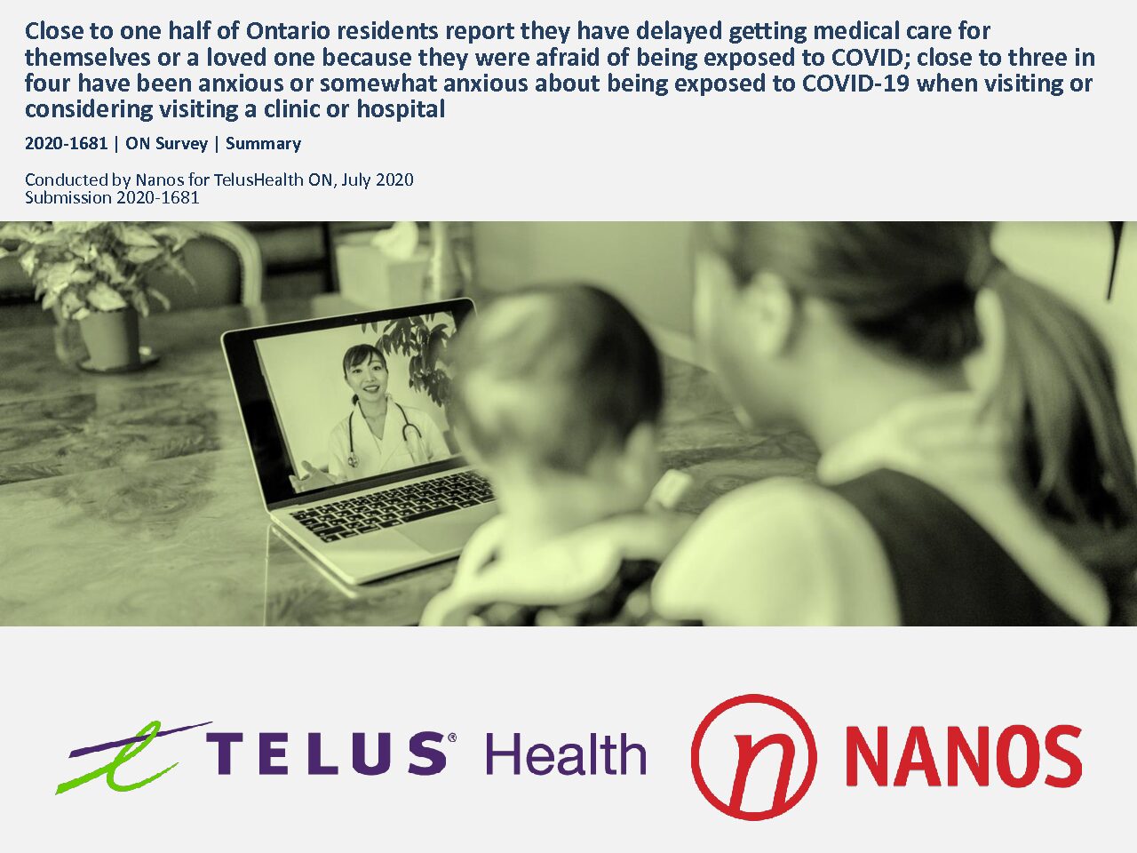 2020-1681 TelusHealth ON NPR – Populated Report w Tabs and Infographics – Nanos Research